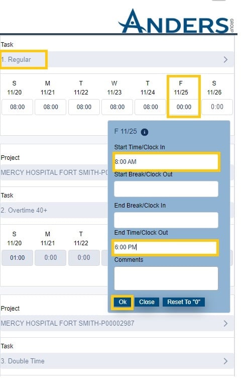 Guide to Completing Your Timecard