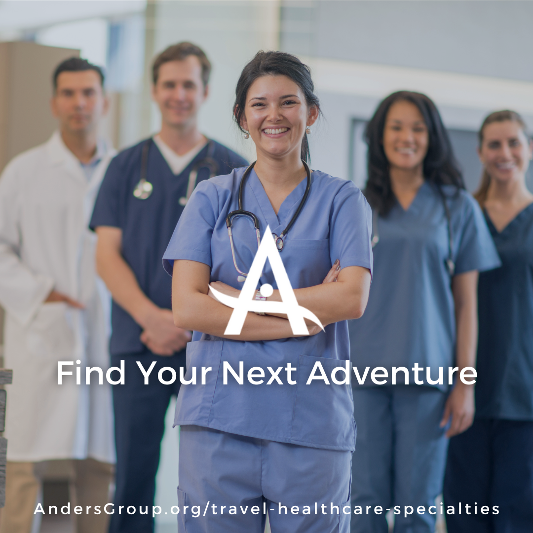 Healthcare Staffing Specialties - Thank You From Anders Group